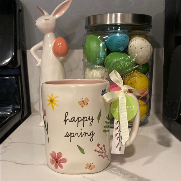 Rae Dunn | Kitchen | Rae Dunn Happy Spring Mug With Floral Design ...